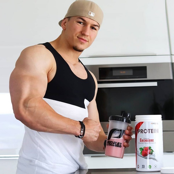 ProFuel V-PROTEIN CLASSIC jahoda, 1000 g | GAEA